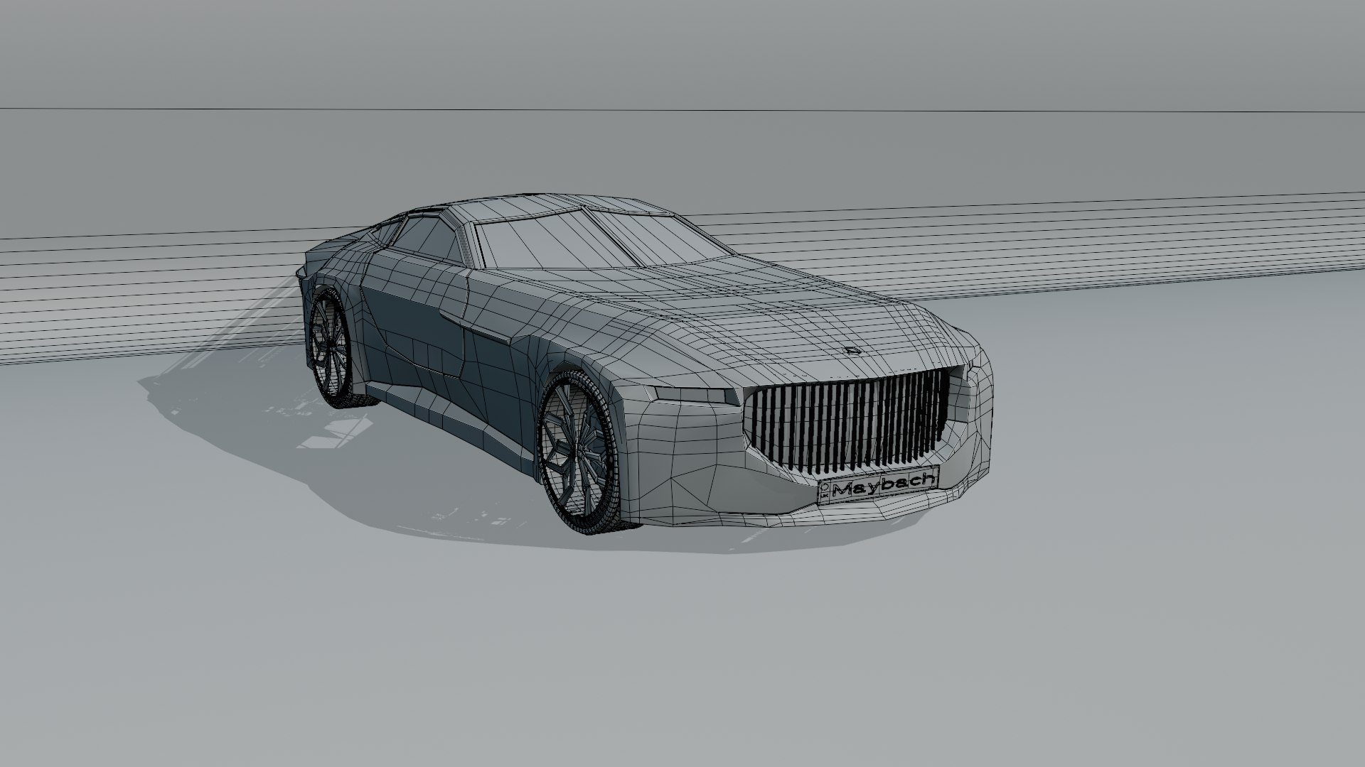 Mercedes Maybach 3d 3D Model - TurboSquid 2323882