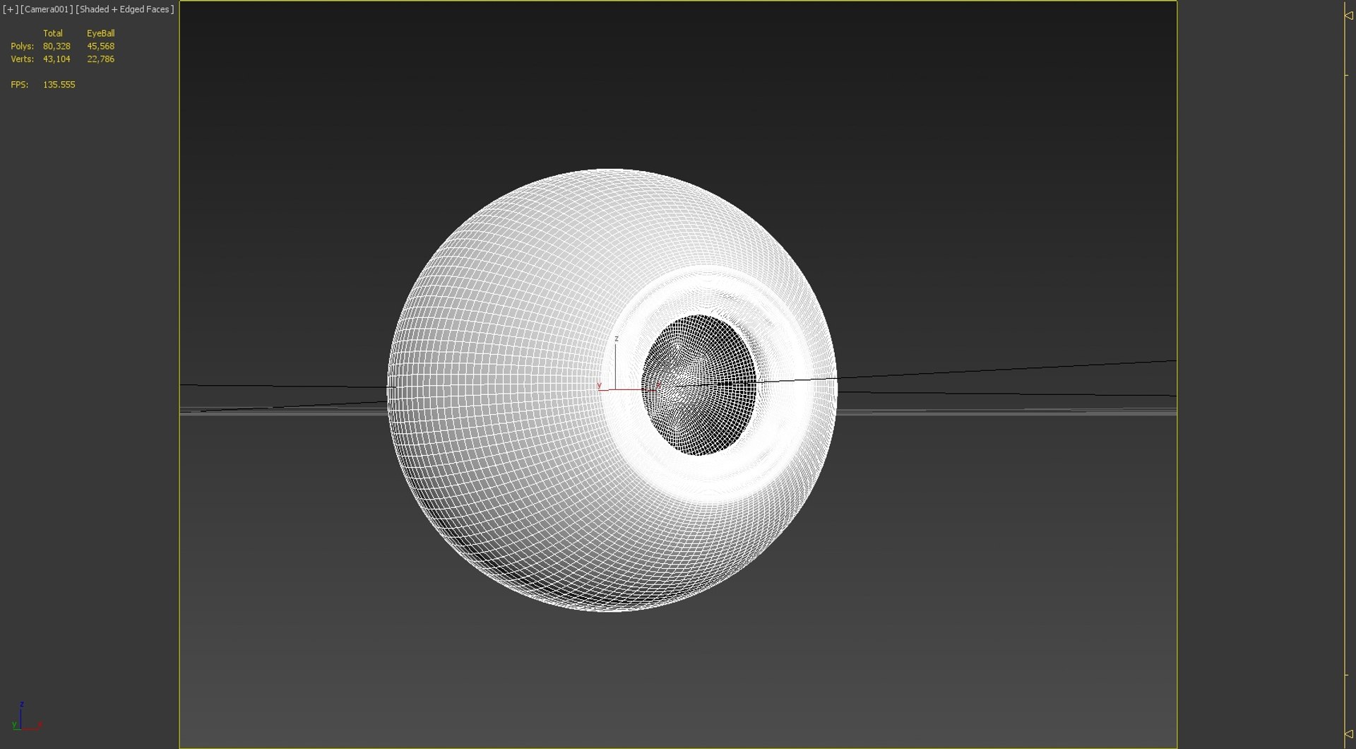 3d Eyeball Eye Model