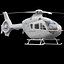 eurocopter h135 private 3d model