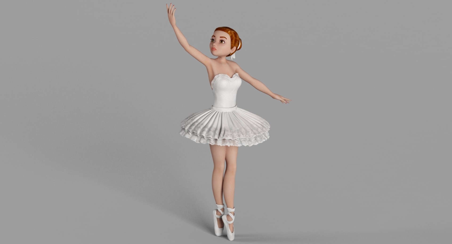 Maya Ballerina Rigged