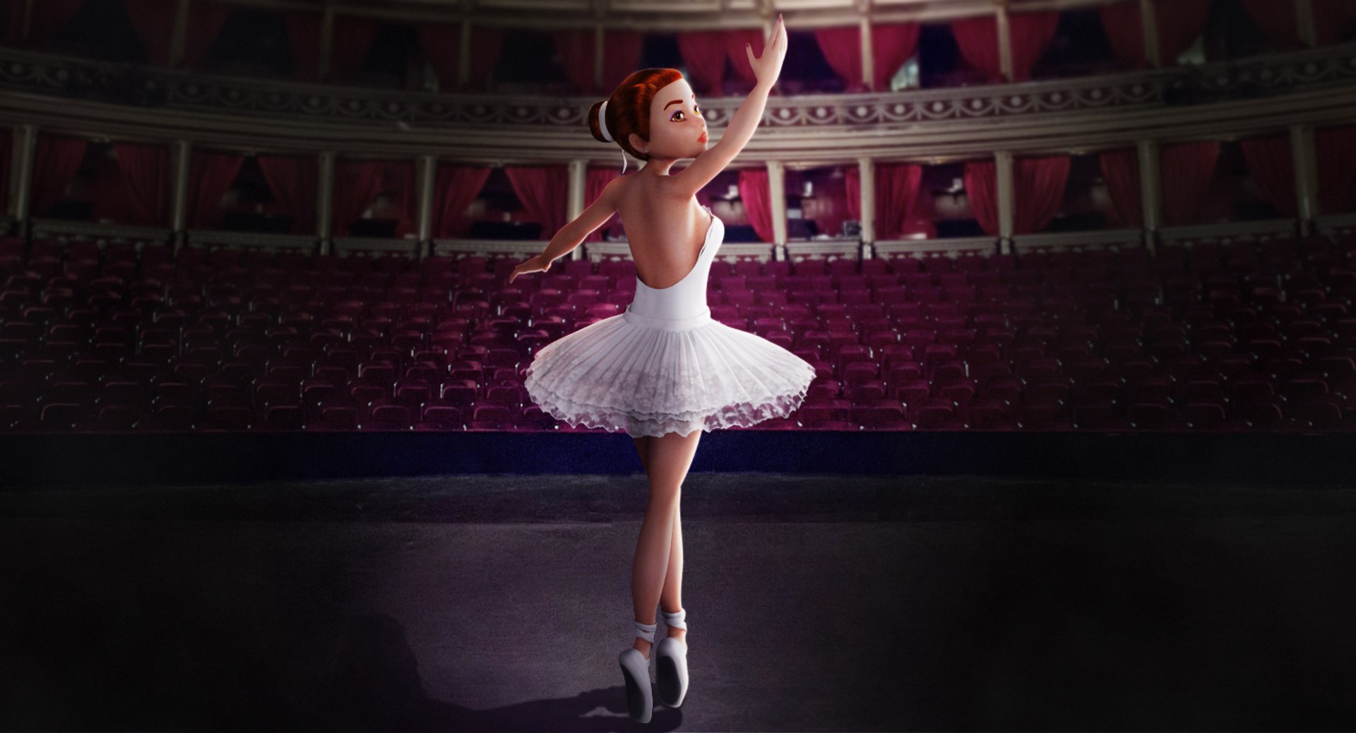 Maya Ballerina Rigged