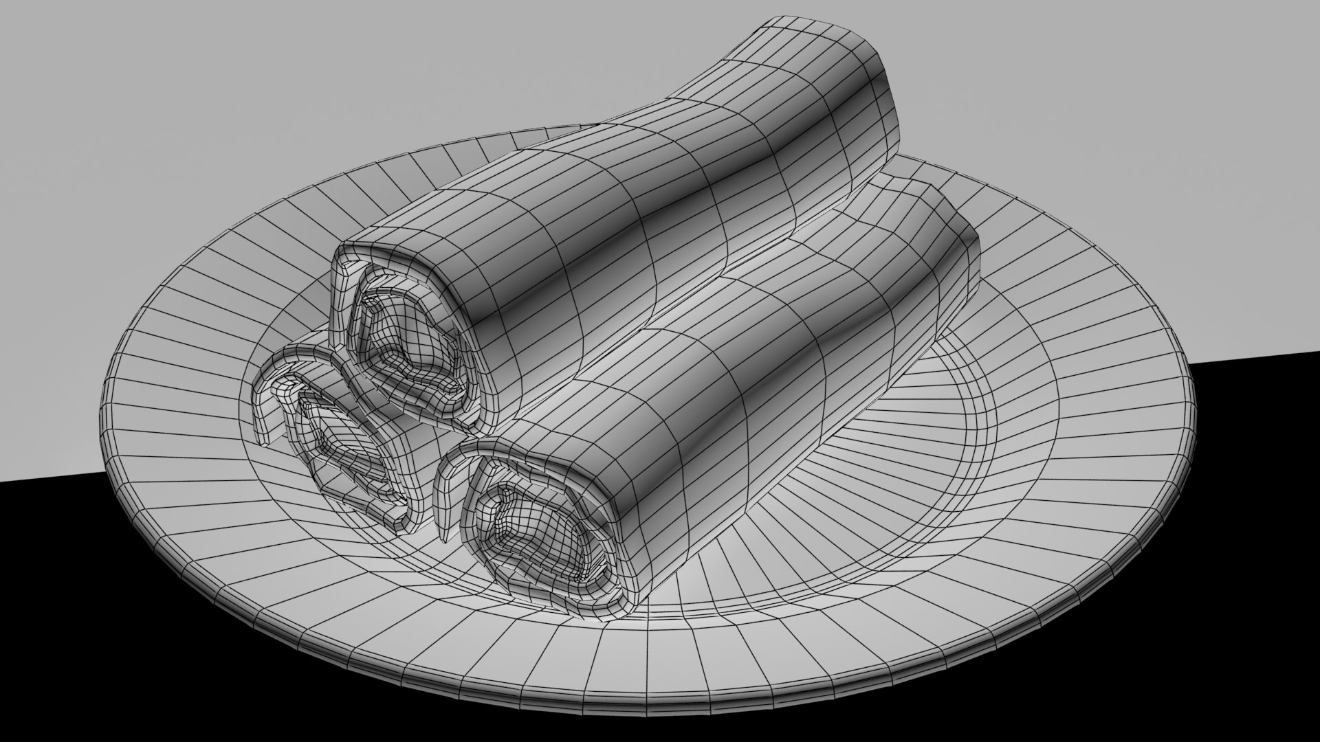 3D Model Pepperoni Rolls - TurboSquid 1910710
