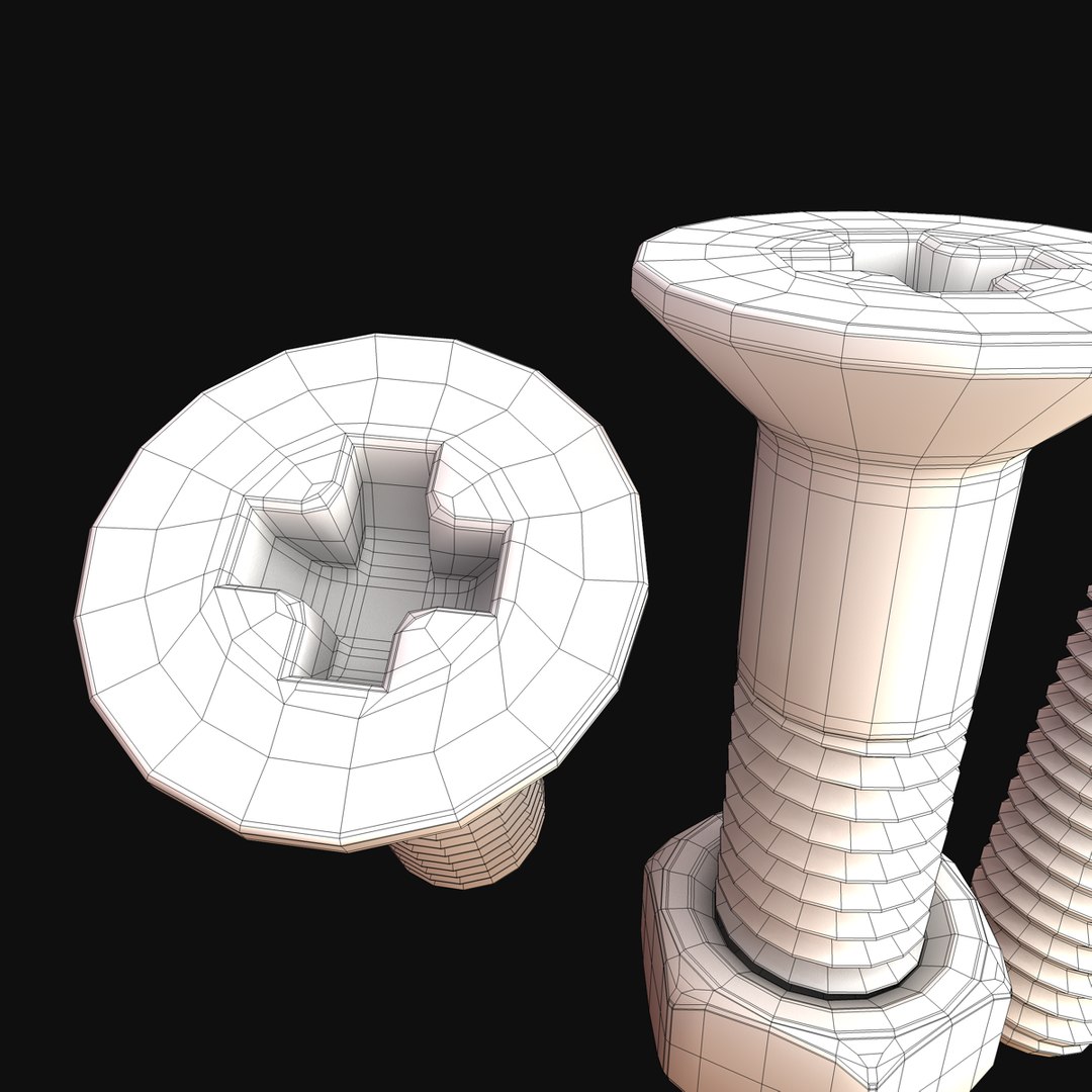 Obj Counter Sunk Bolt