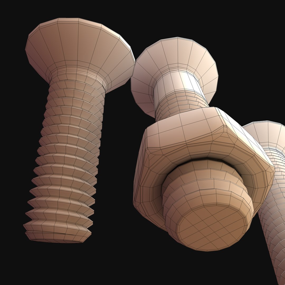 Obj Counter Sunk Bolt