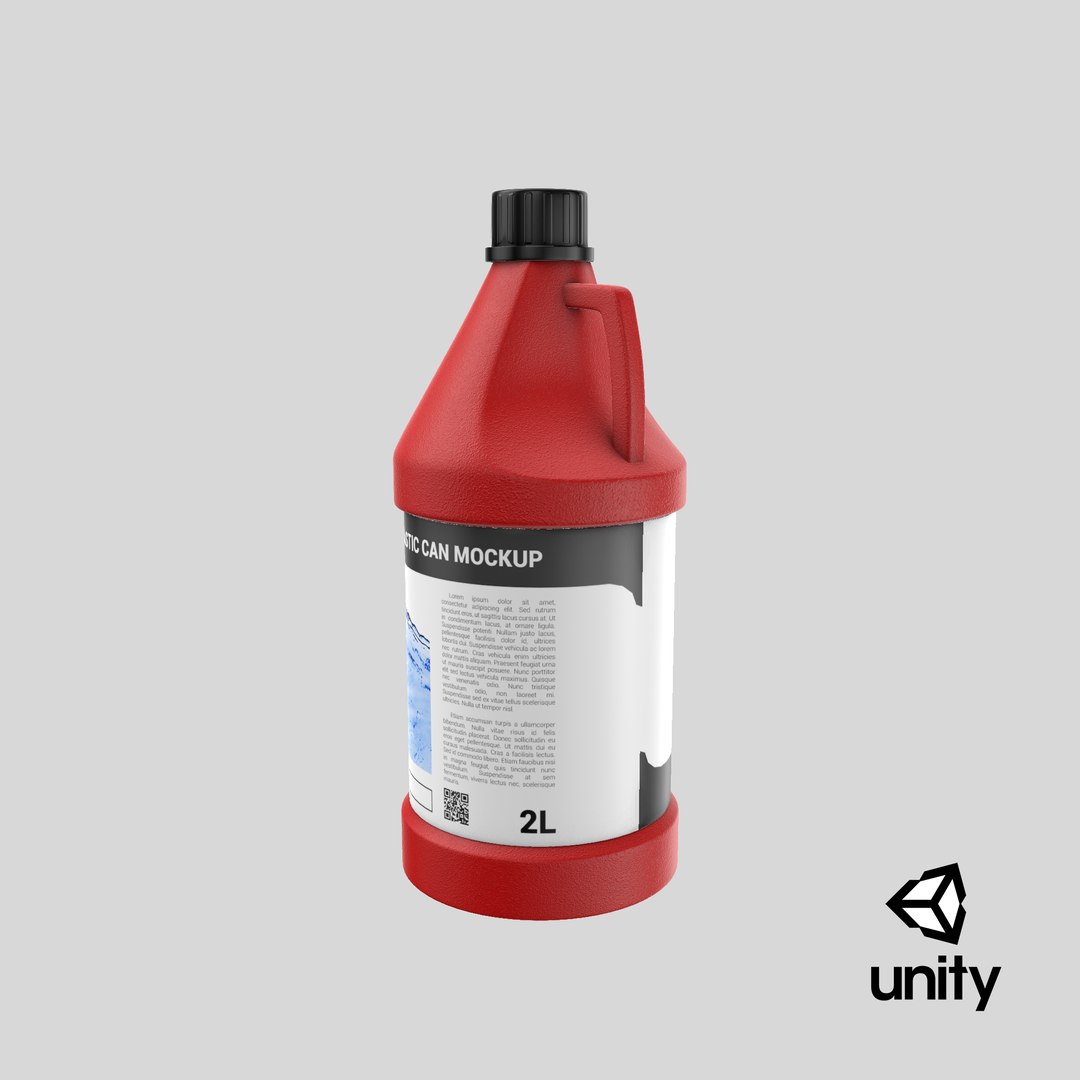 3D Round Jerry Can - TurboSquid 1741460