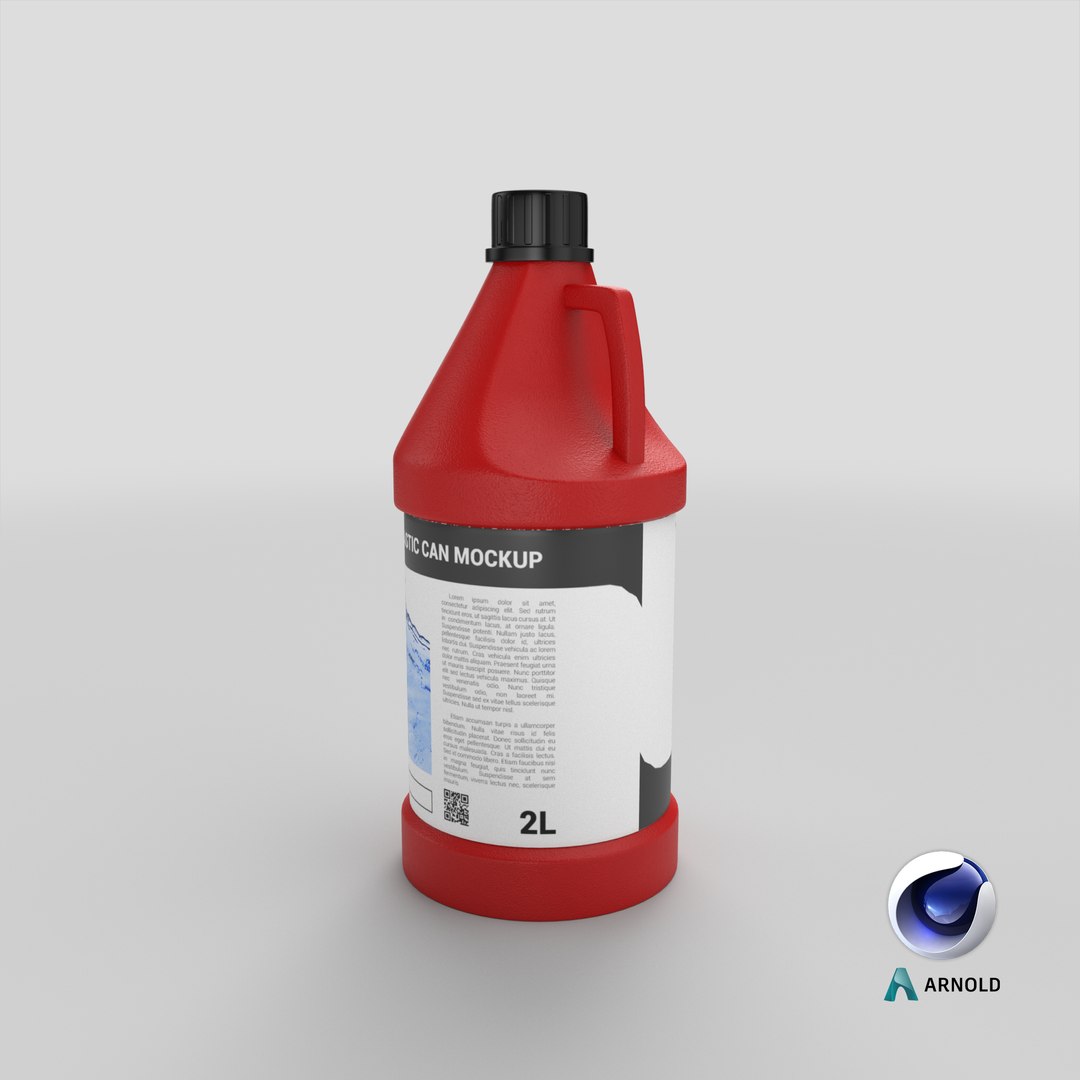 3D Round Jerry Can - TurboSquid 1741460