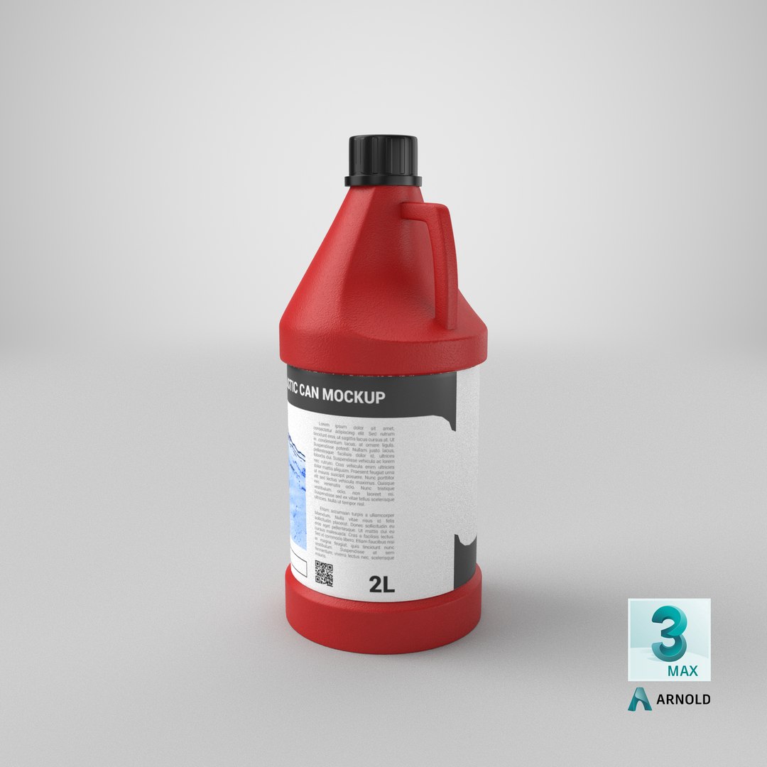 3D Round Jerry Can - TurboSquid 1741460