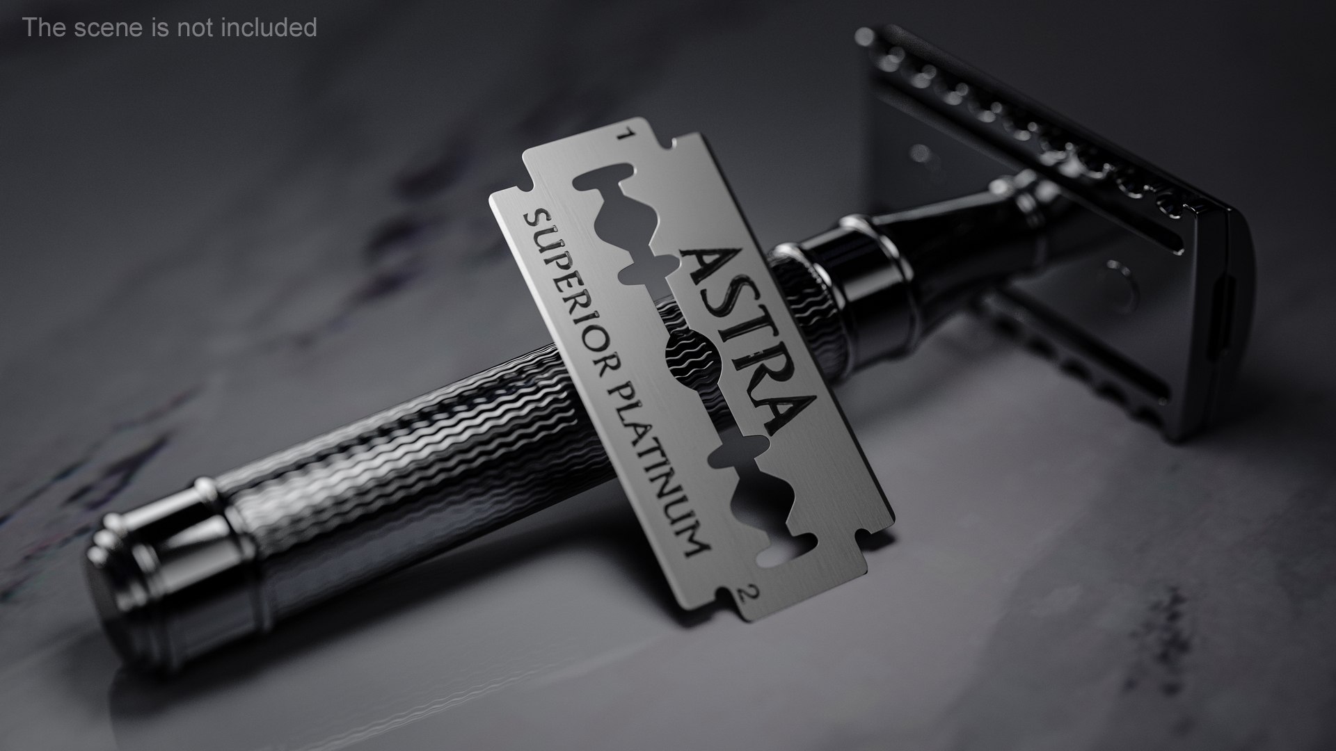 Razor Blade Astra 3D Model - TurboSquid 1941801