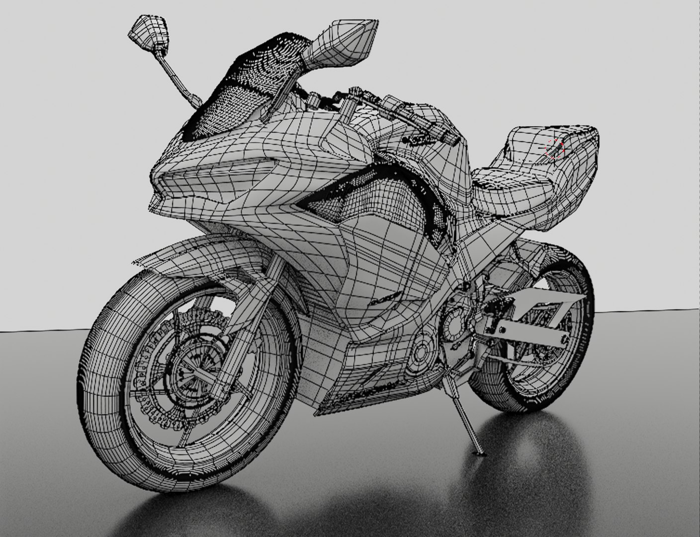 3D 3D Kawasaki Ninja 400 - TurboSquid 2172442