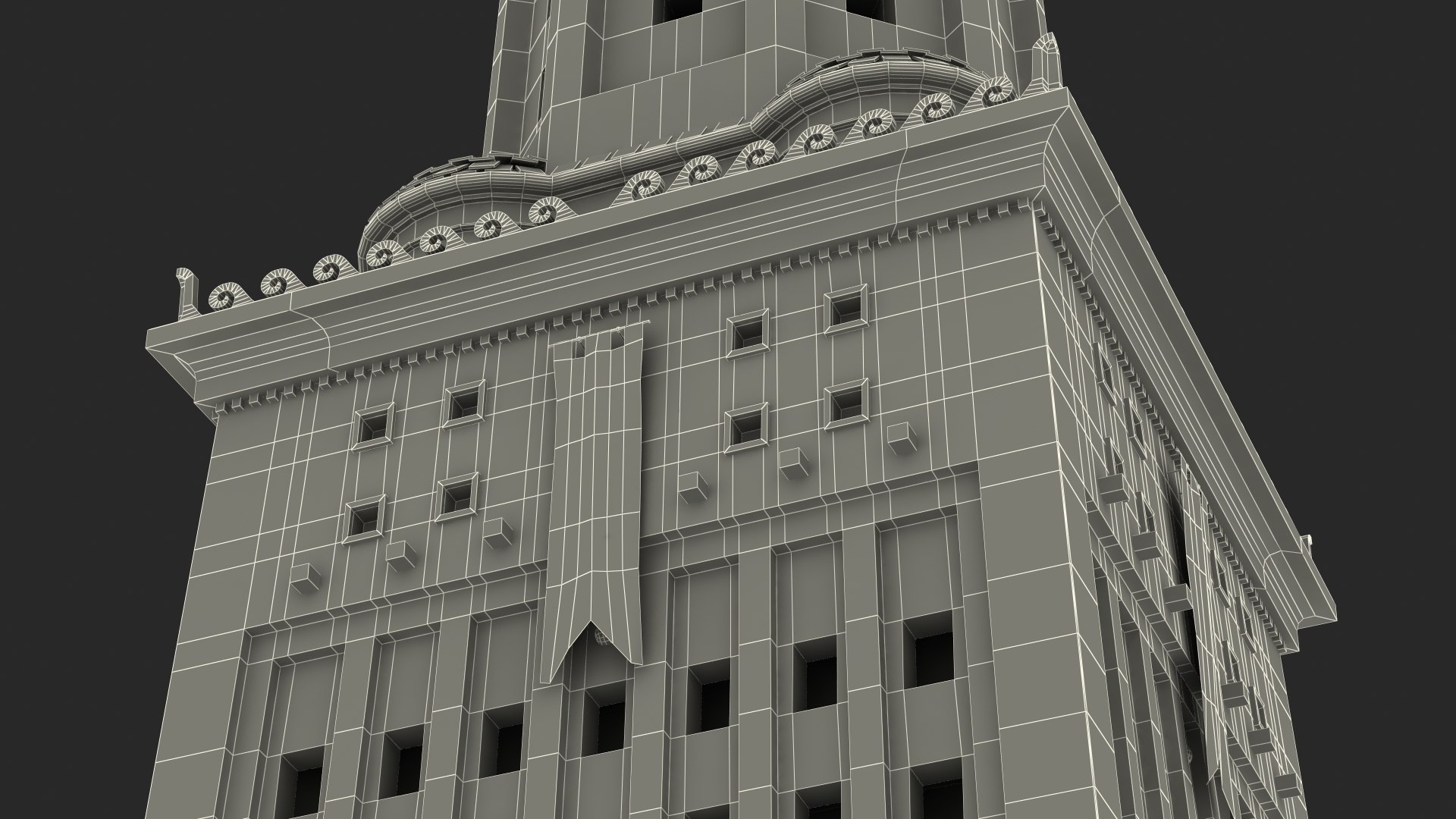 3D Lighthouse of Alexandria Tower model - TurboSquid 1744170