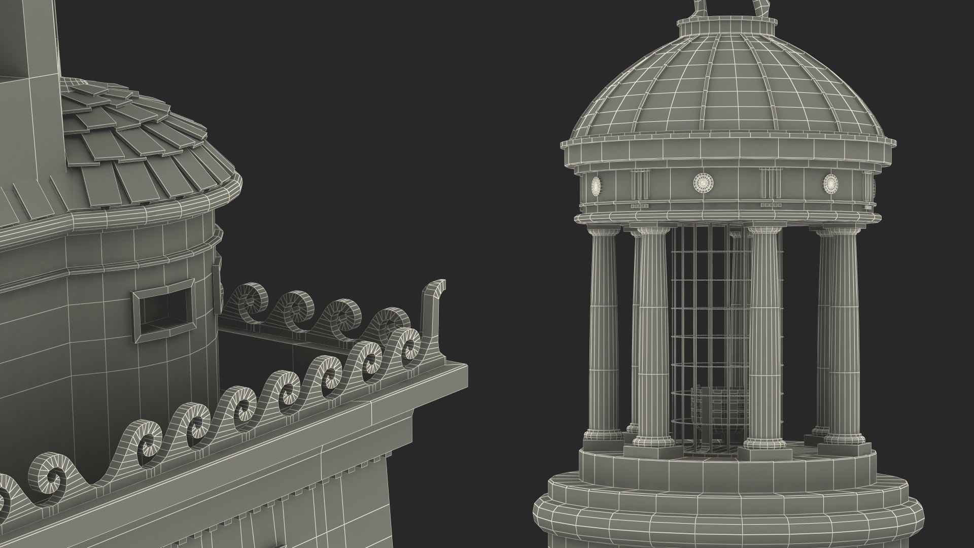 3D Lighthouse of Alexandria Tower model - TurboSquid 1744170