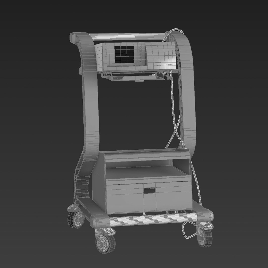 exhaust gas analyzer 3d obj