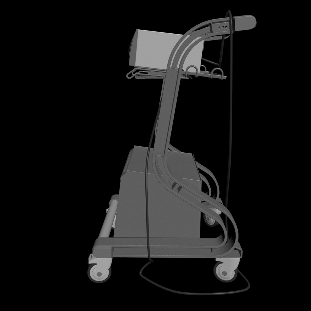exhaust gas analyzer 3d obj