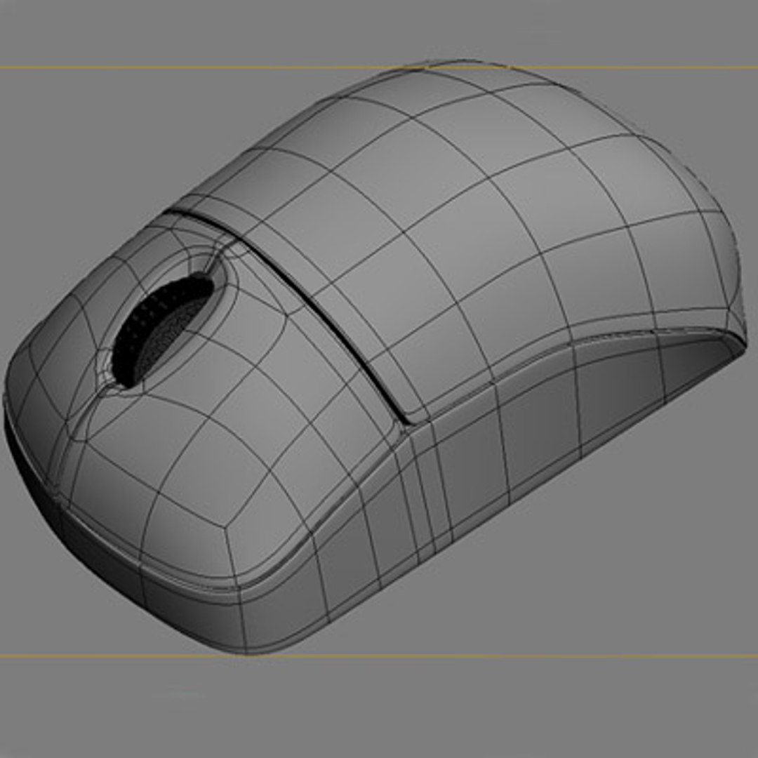 3d Model Computer Mouse
