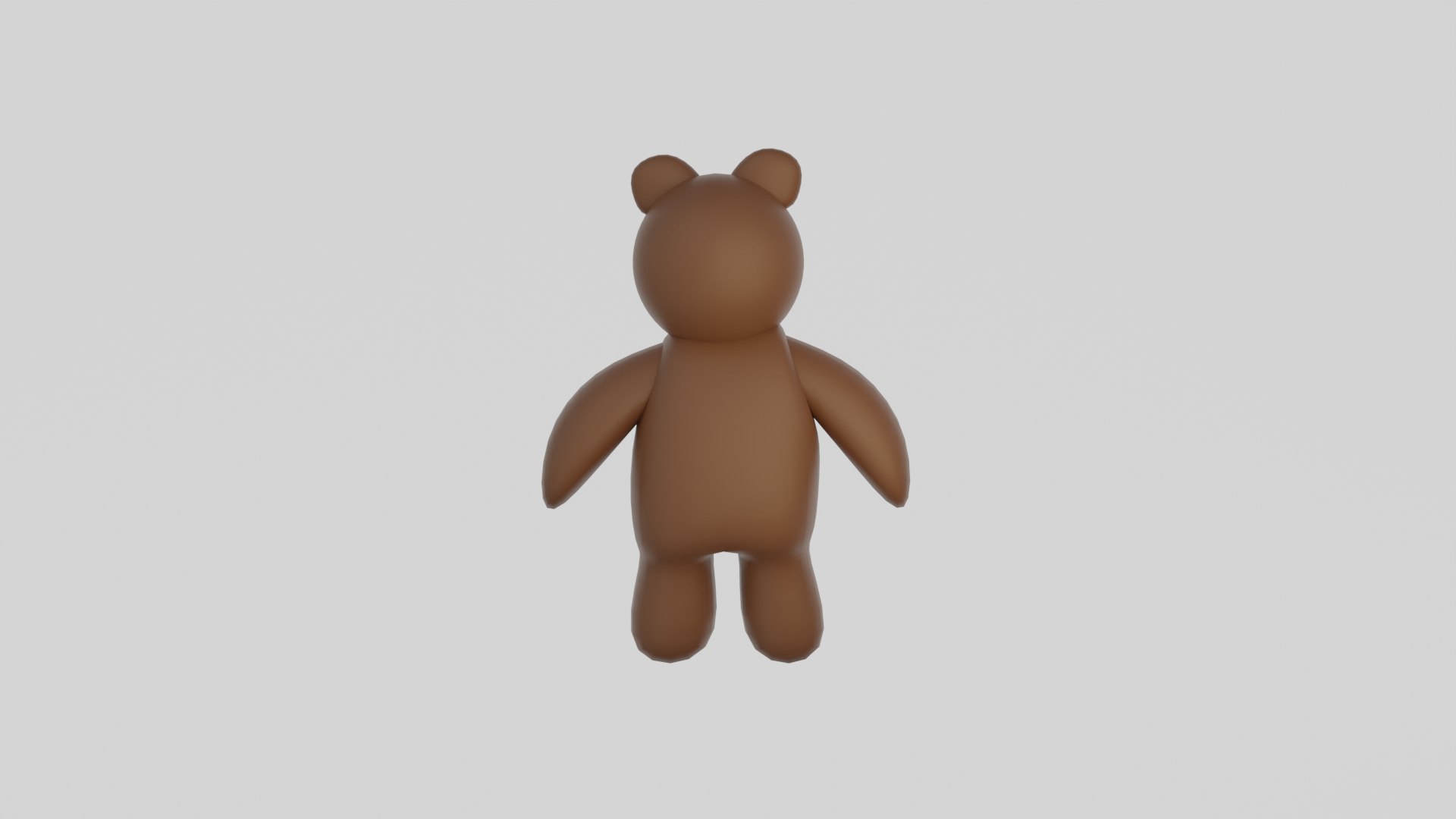 3D TOY BEAR IN BLENDER Model - TurboSquid 2166006