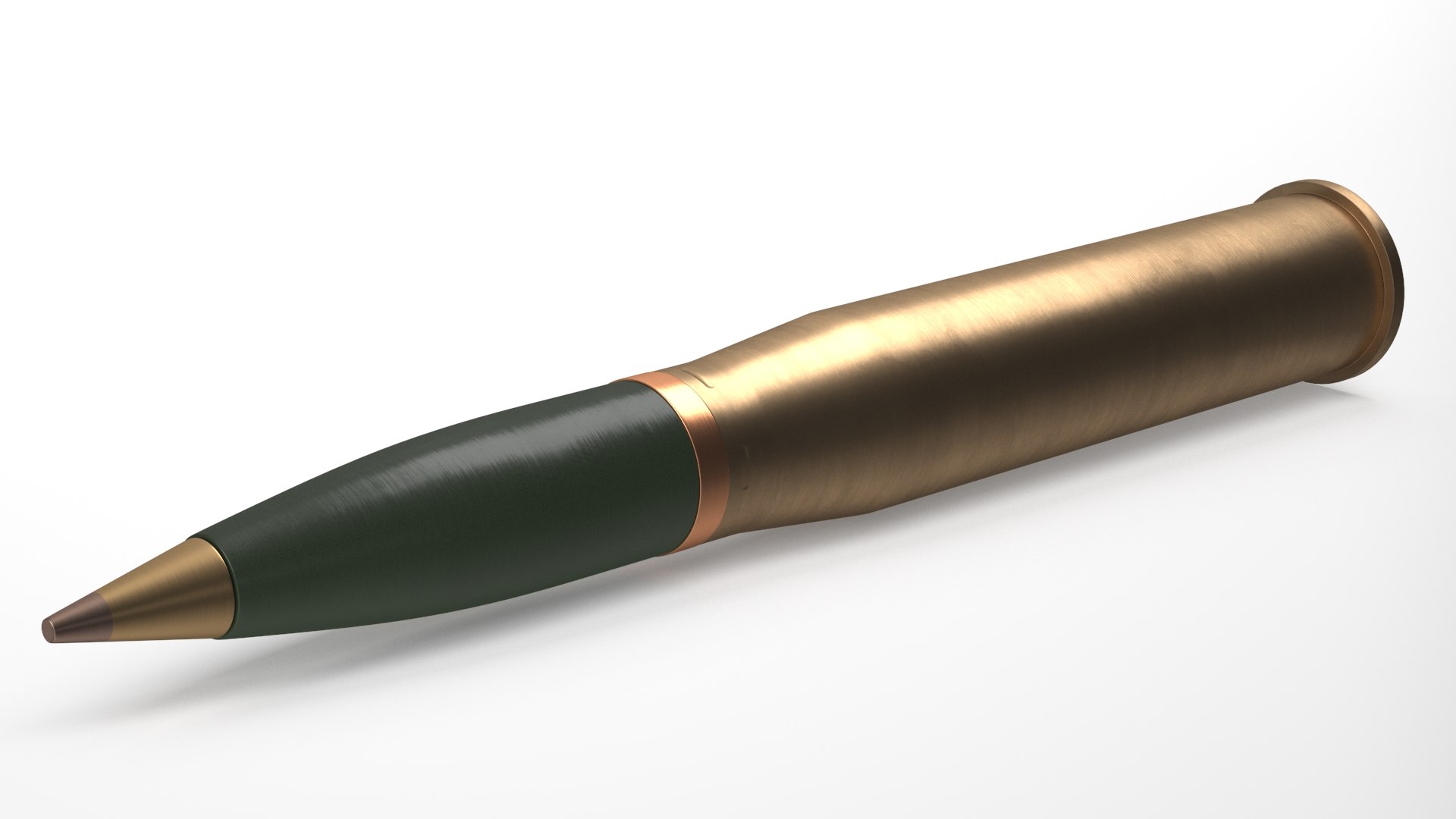 3D 105 Mm Caliber Fragmentation Projectile - TurboSquid 2224923