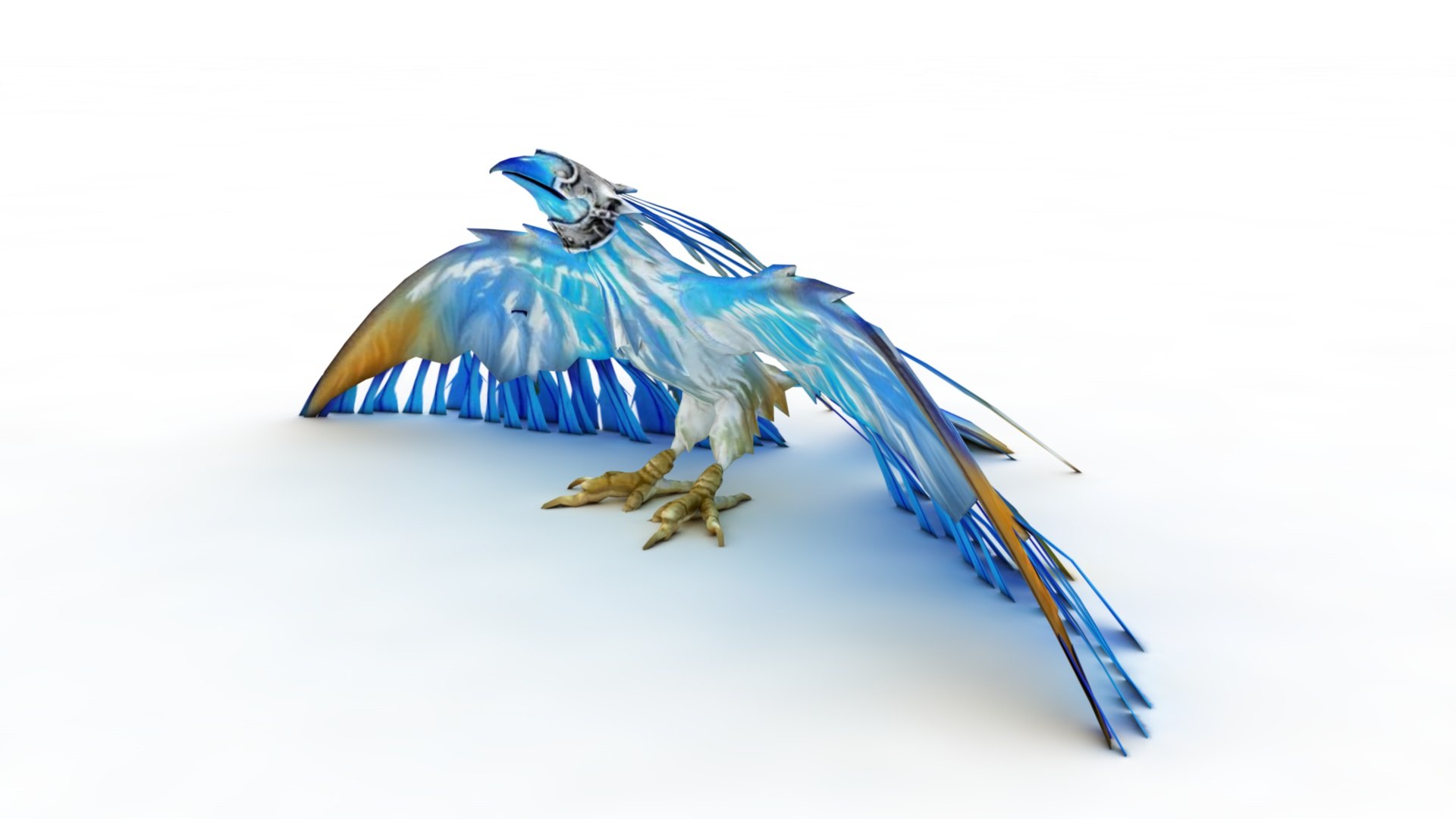 Phoenix Bird Model - TurboSquid 2411616