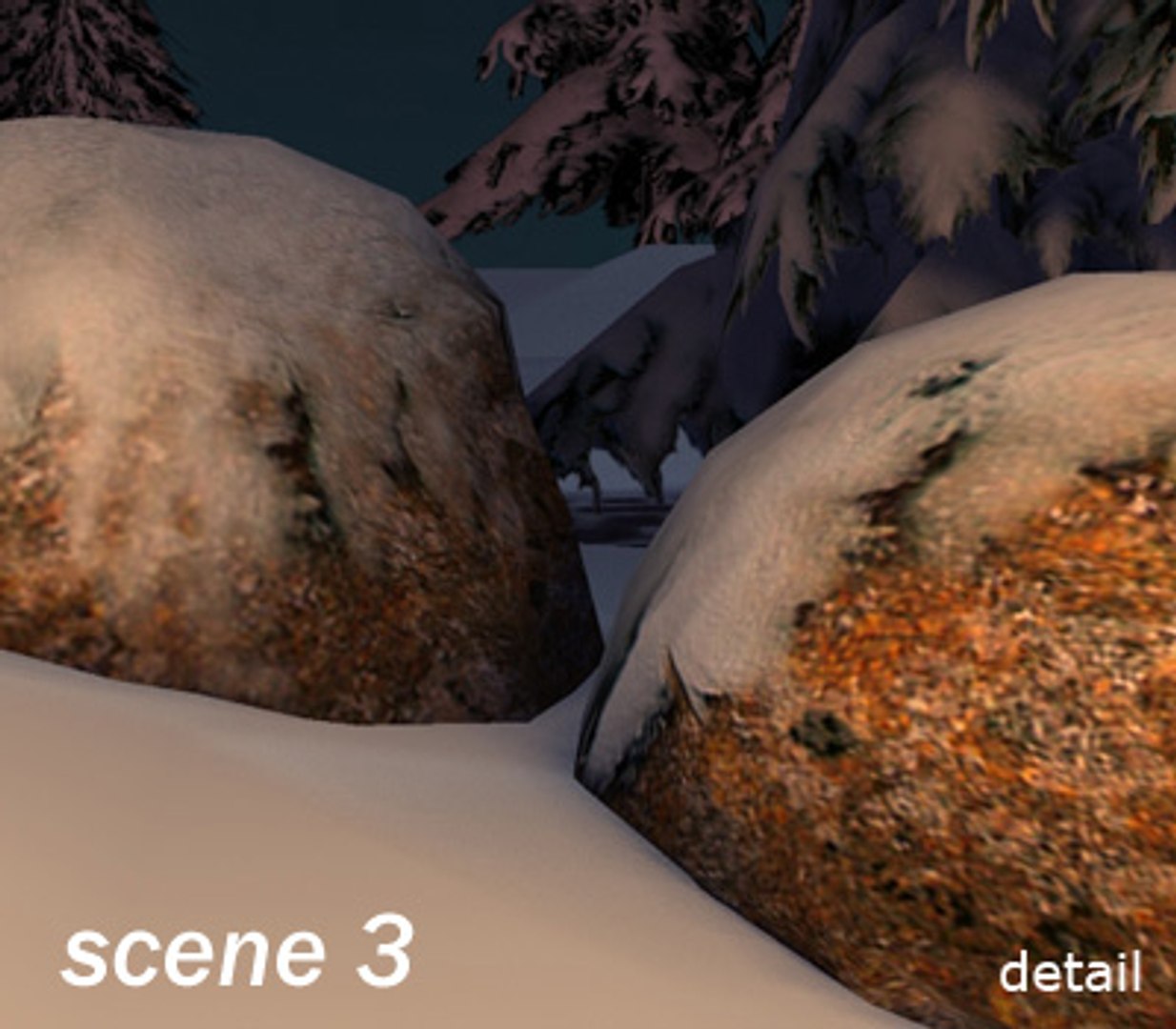 max winter scenes snowman snow