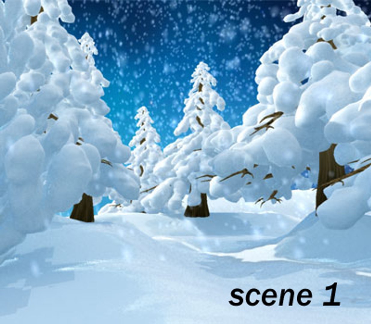 max winter scenes snowman snow