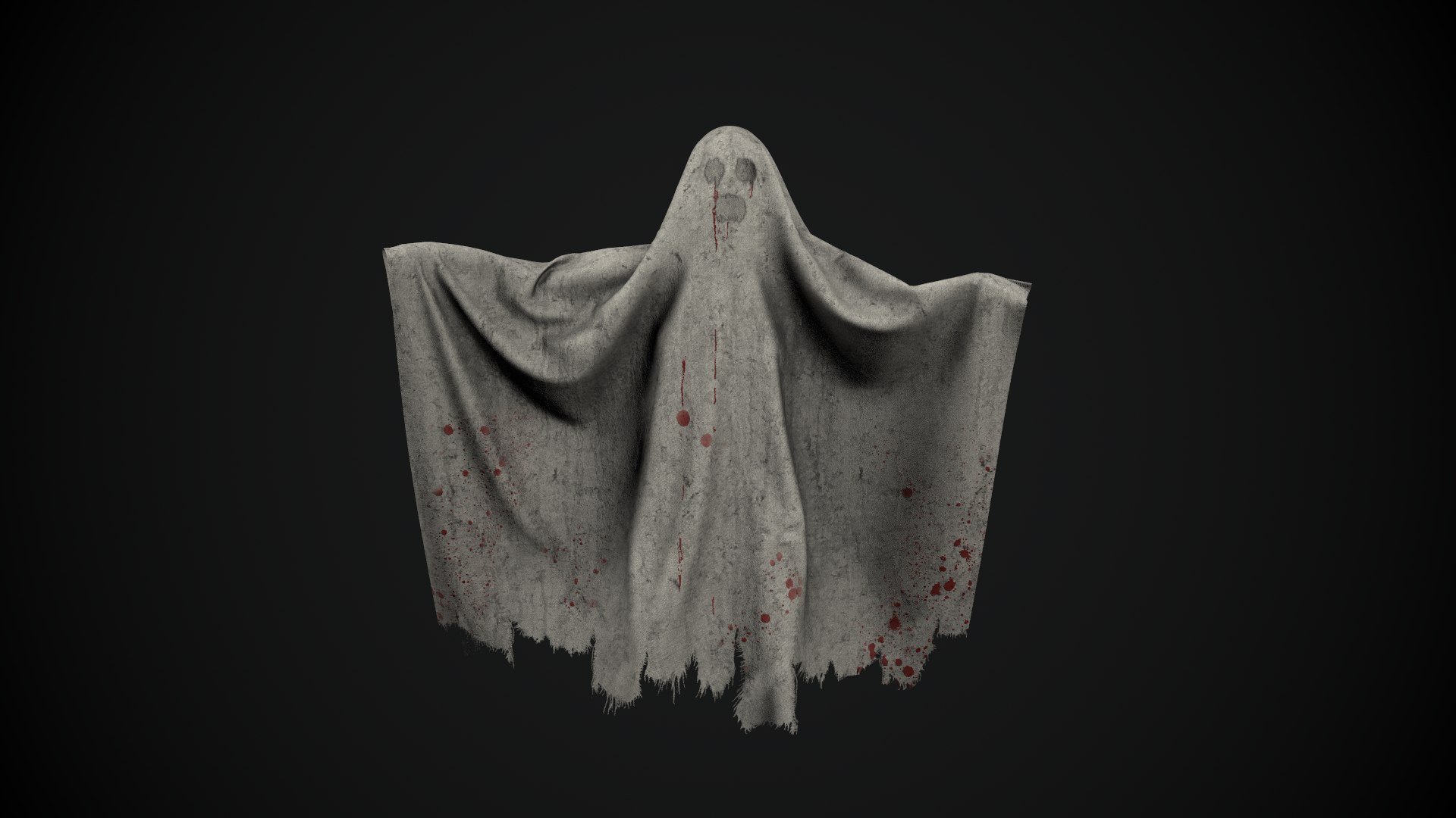 3D Scary Ghost - TurboSquid 1798067