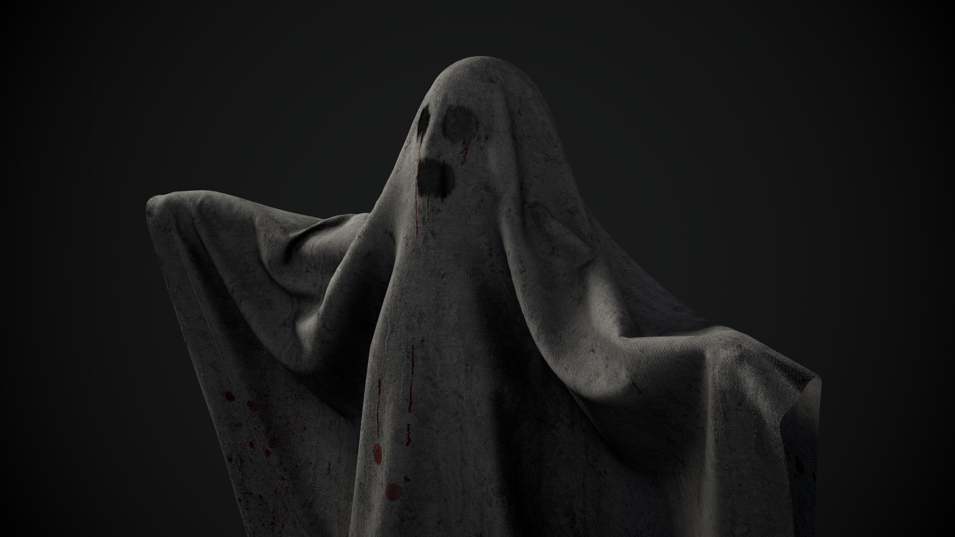3D Scary Ghost - TurboSquid 1798067