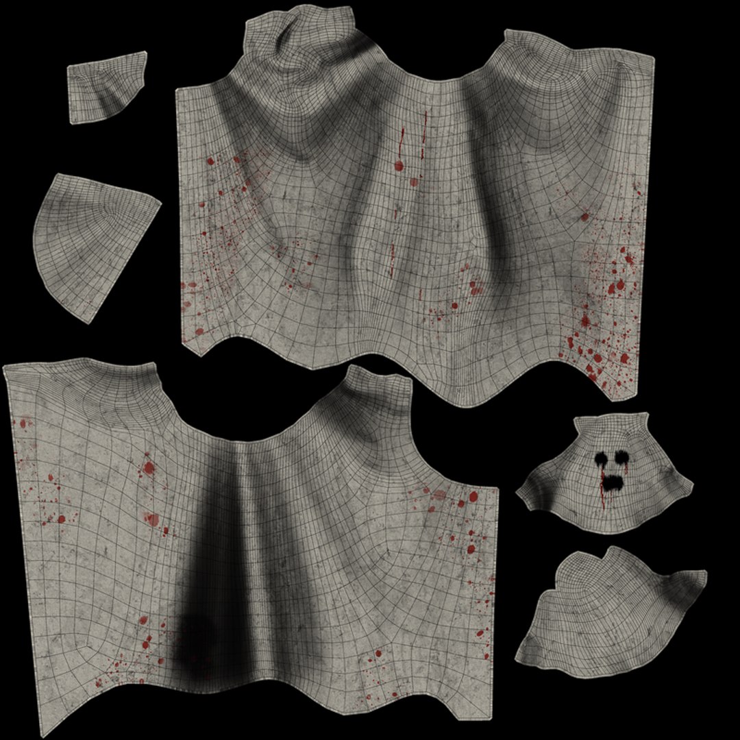 3D Scary Ghost - TurboSquid 1798067