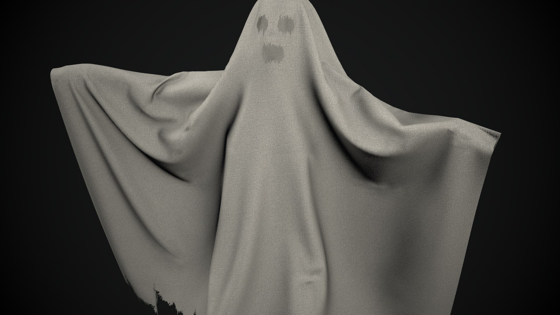 3D Scary Ghost - TurboSquid 1798067