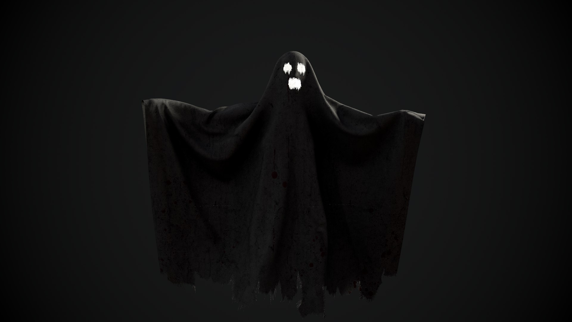 3D Scary Ghost - TurboSquid 1798067