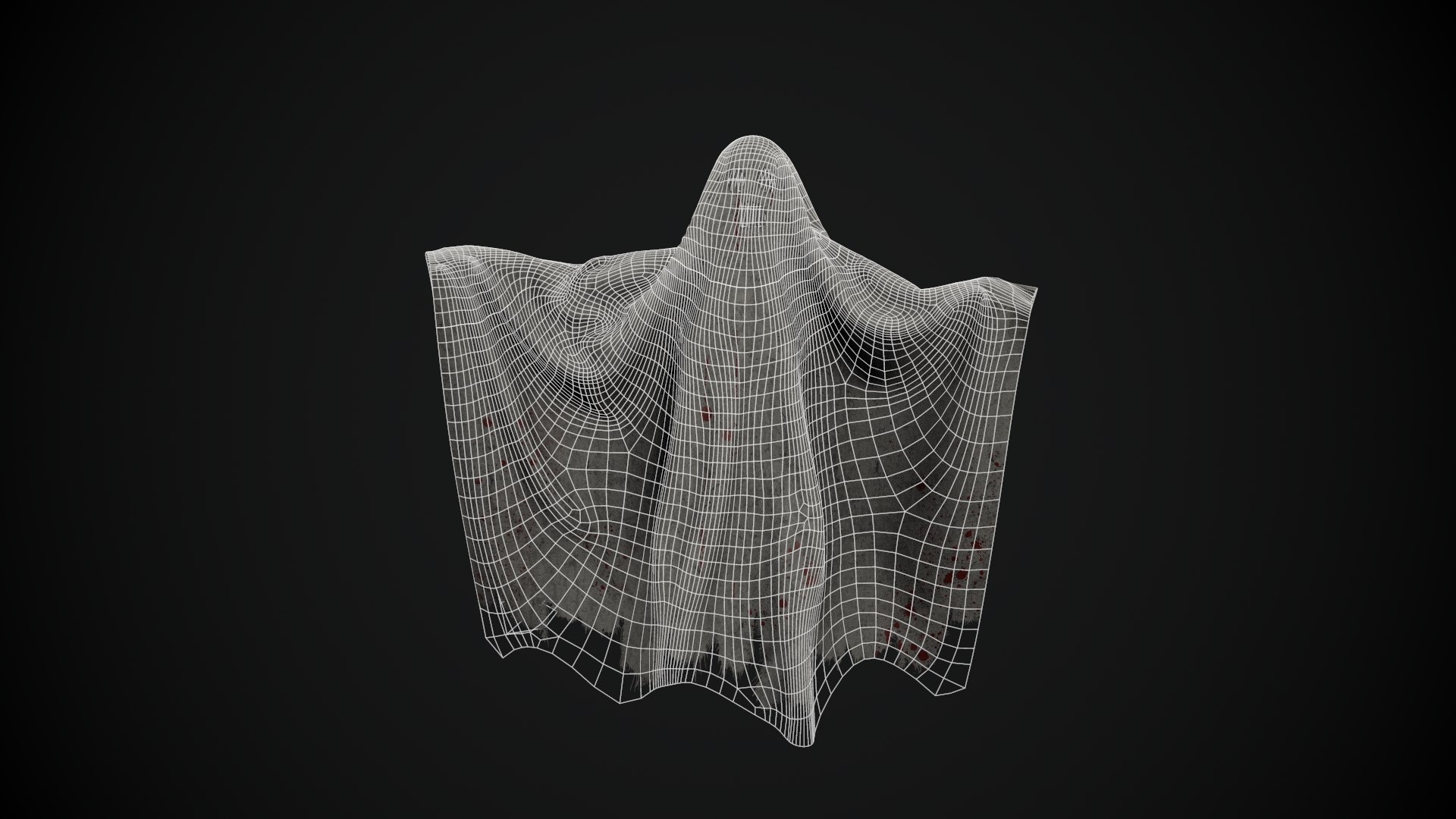 3D Scary Ghost - TurboSquid 1798067