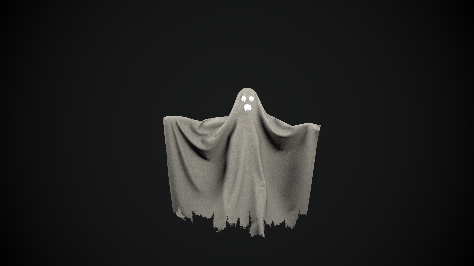 3D Scary Ghost - TurboSquid 1798067