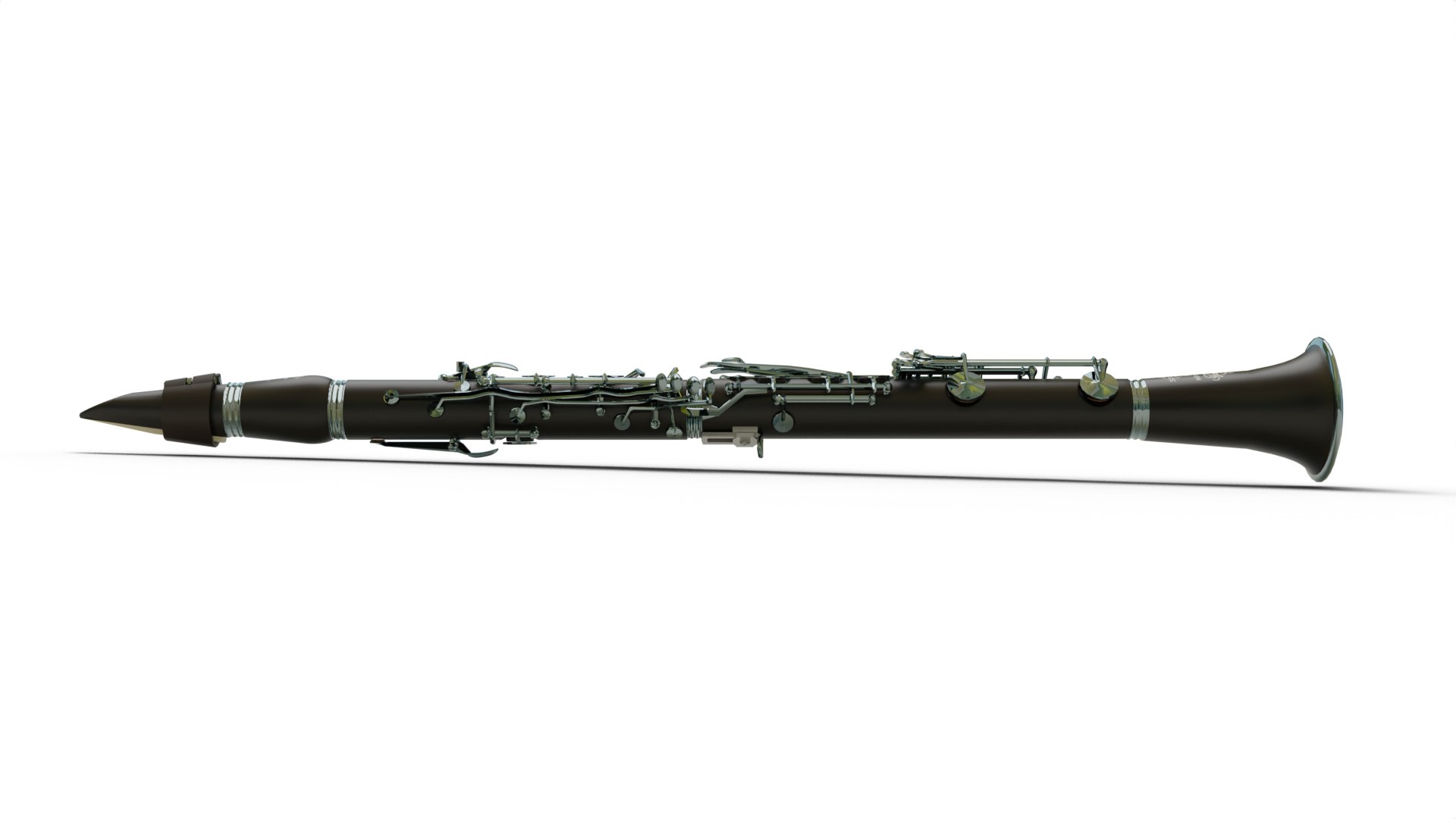 Selmer Recital Clirinette B-flat 3D Model - TurboSquid 2028373