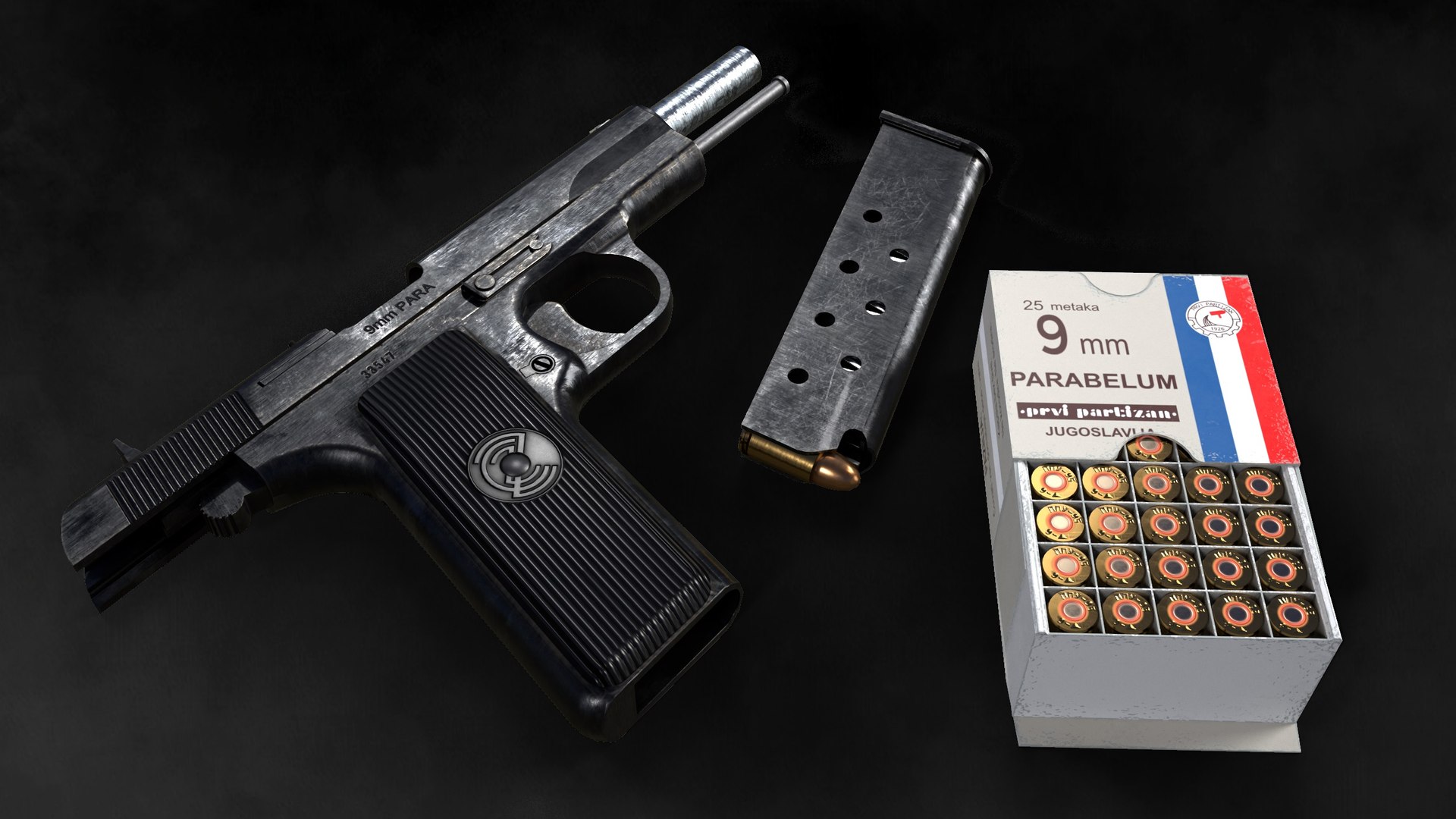 1993 Zastava M70A Game Ready PBR Model 3D Model - TurboSquid 1970925