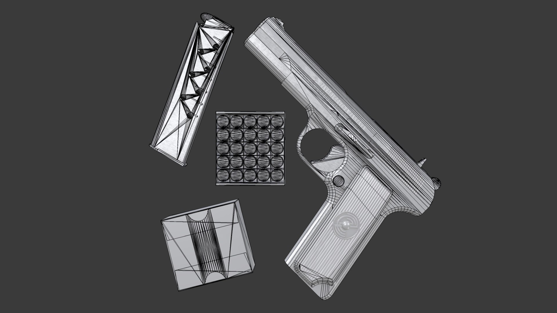 1993 Zastava M70A Game Ready PBR Model 3D Model - TurboSquid 1970925