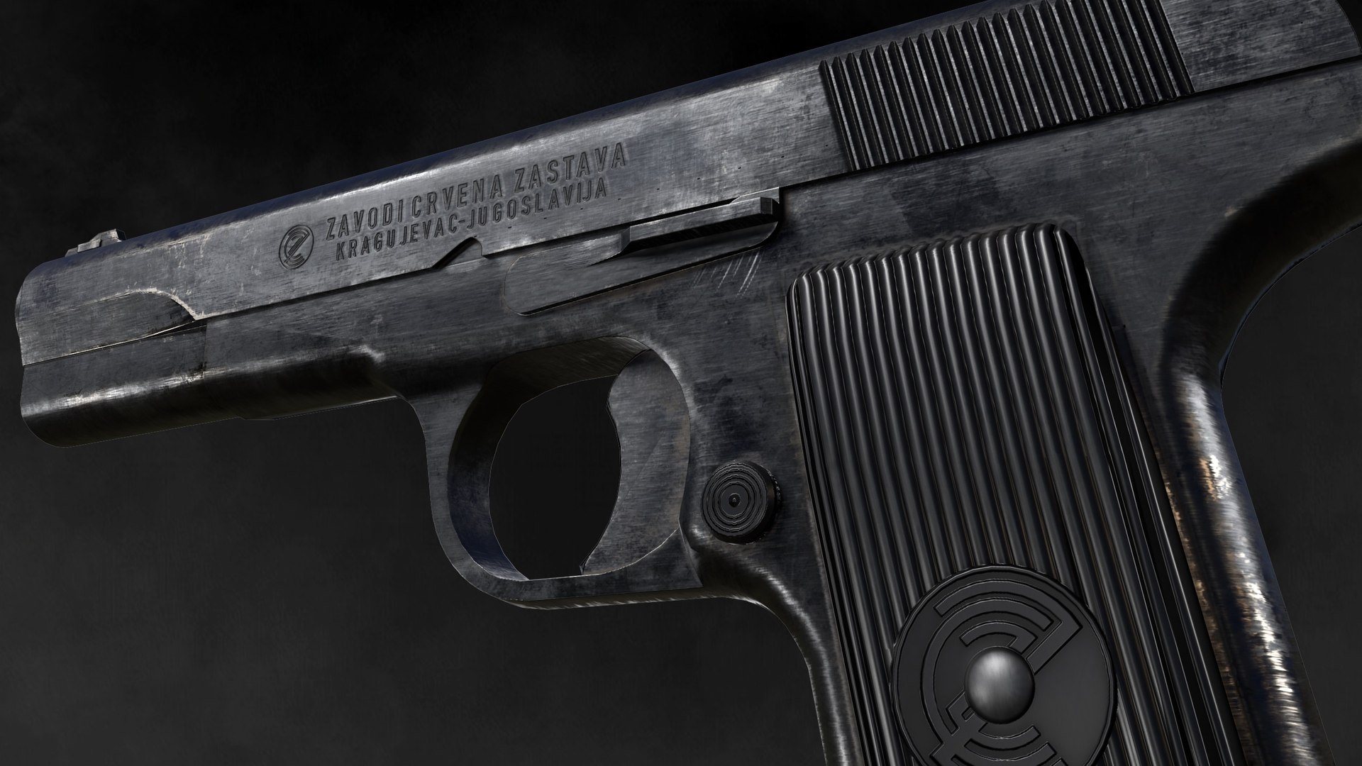 1993 Zastava M70A Game Ready PBR Model 3D Model - TurboSquid 1970925