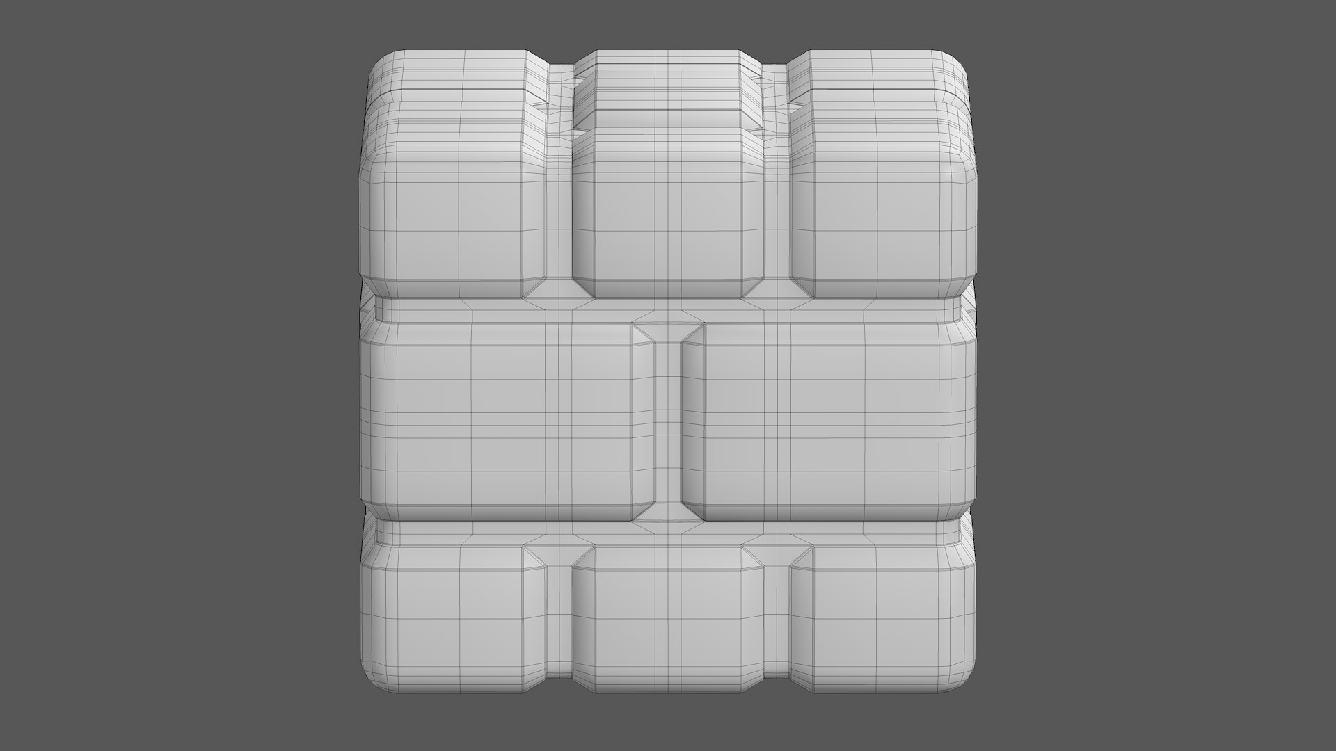 3D Super Mario Bros Brick Block Model - TurboSquid 2064017