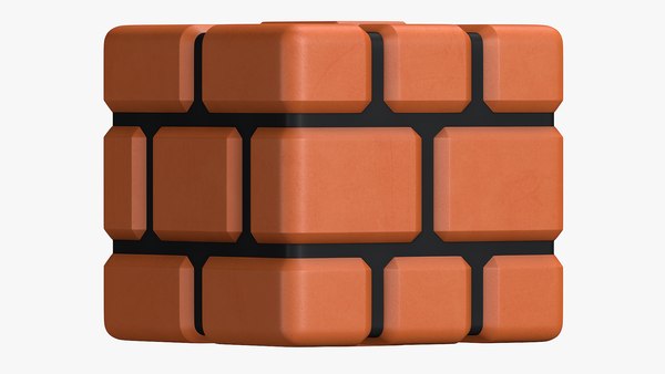 modelo 3d Bloque de ladrillos de Super Mario Bros. - TurboSquid 2064017