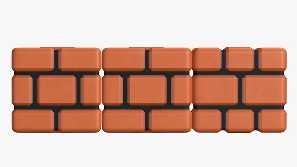 modelo 3d Bloque de ladrillos de Super Mario Bros. - TurboSquid 2064017