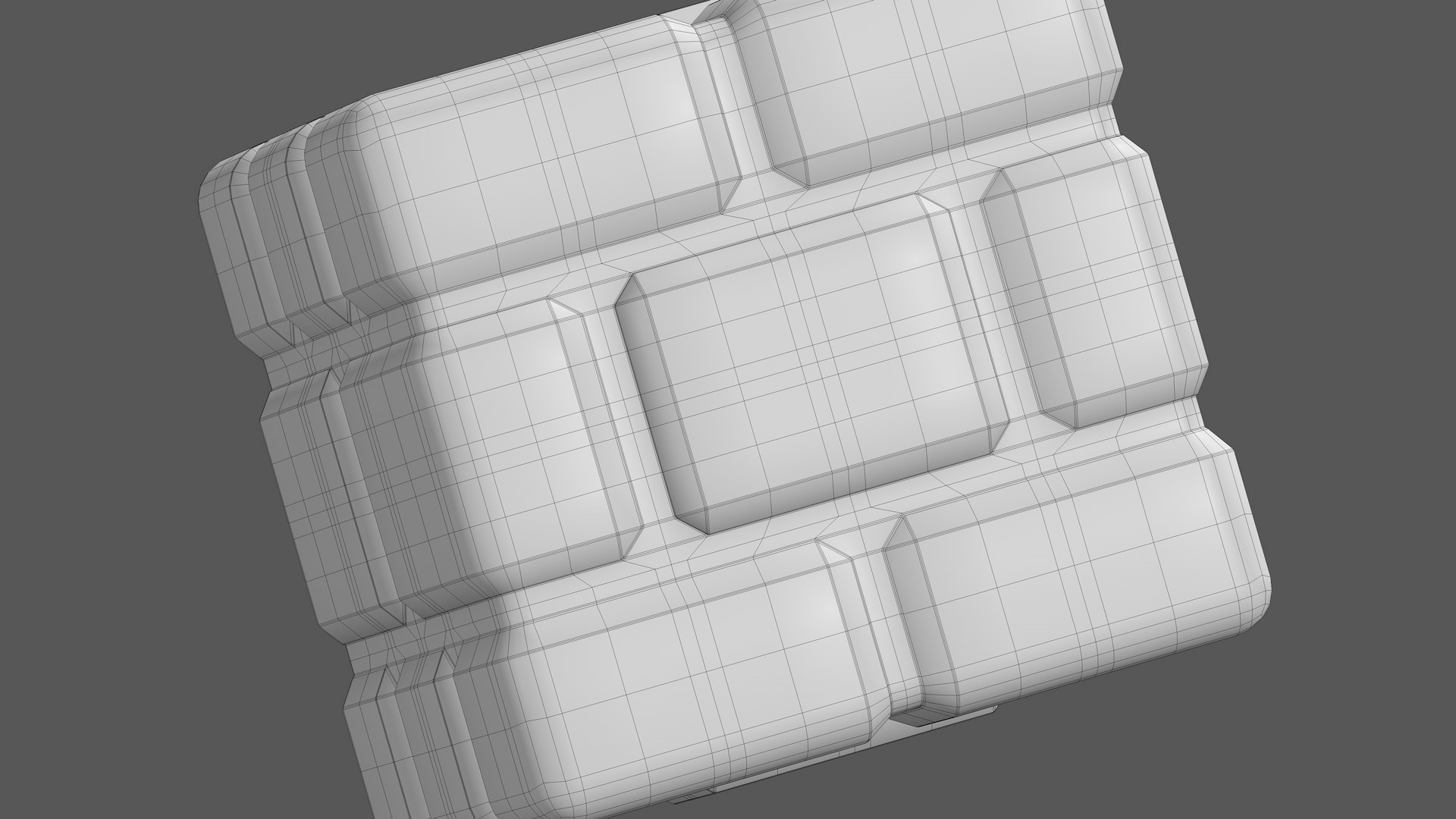 3D Super Mario Bros Brick Block Model - TurboSquid 2064017