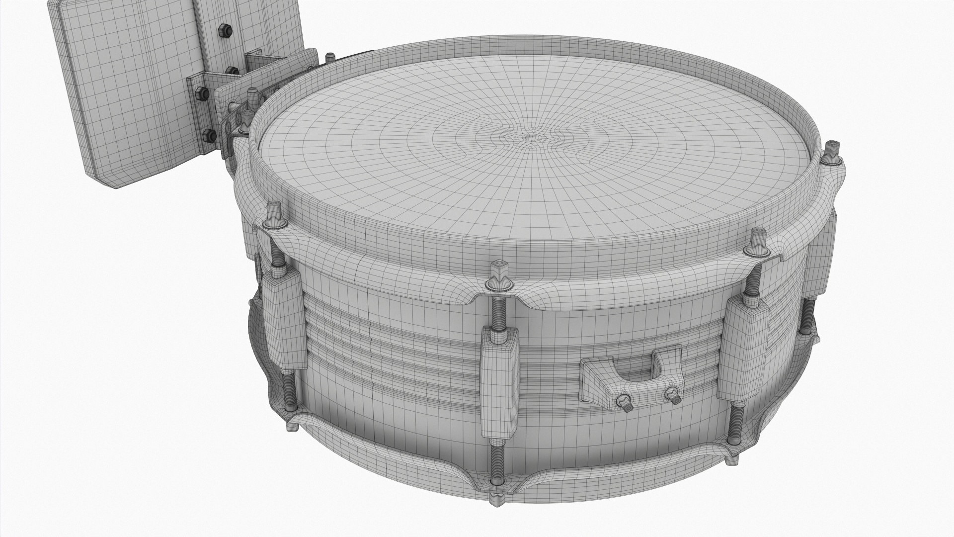 3D Marching Snare Drum Set Model - TurboSquid 1824871