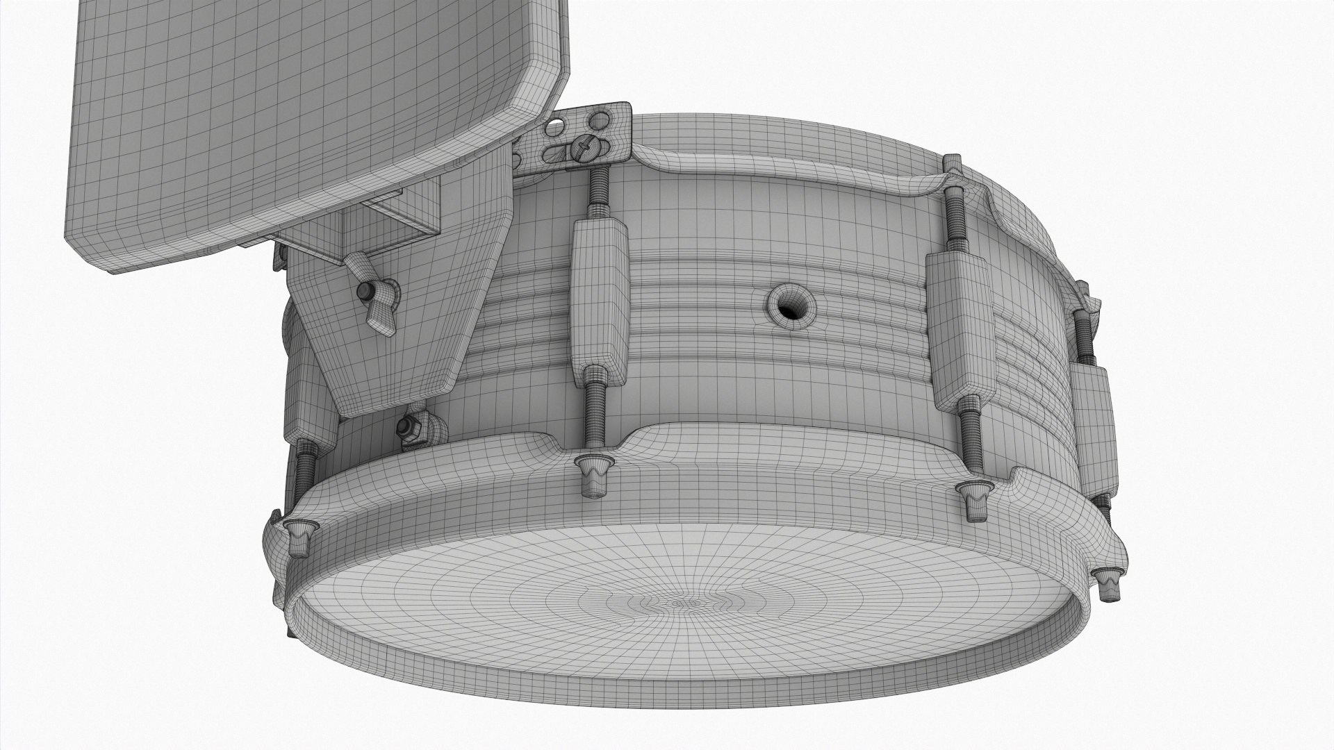 3D Marching Snare Drum Set Model - TurboSquid 1824871