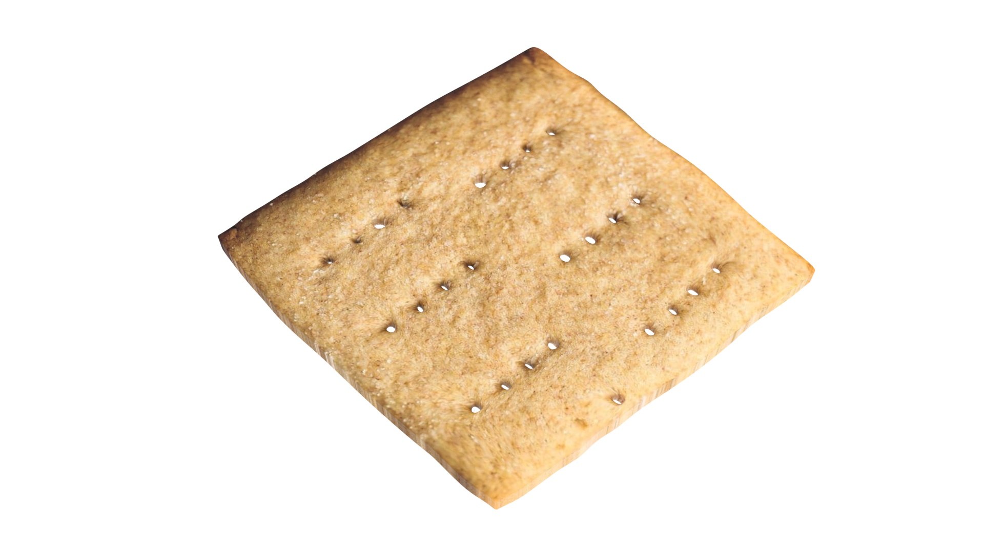Graham Cracker 3D Model - TurboSquid 1891703
