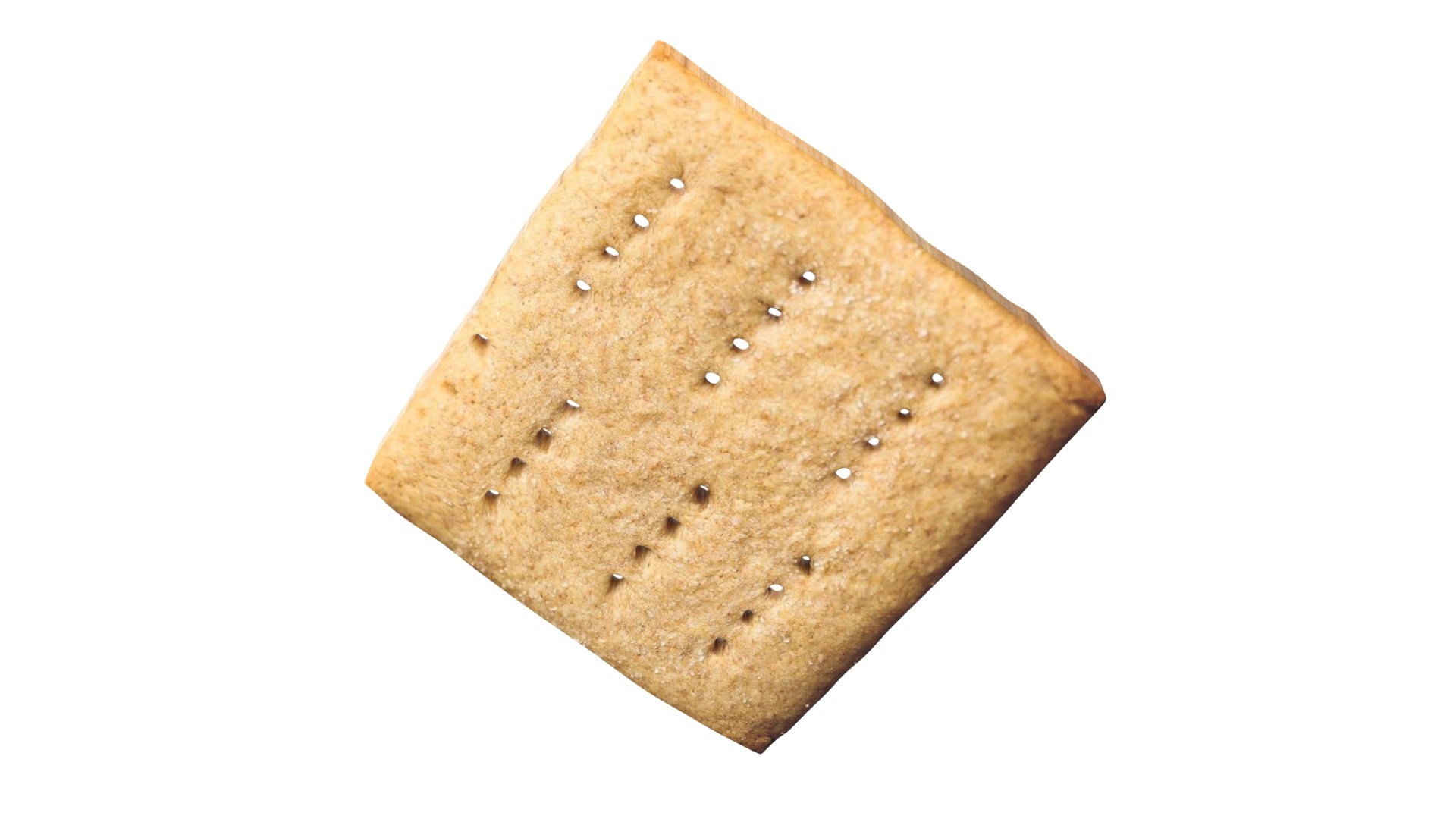 Graham Cracker 3D Model - TurboSquid 1891703