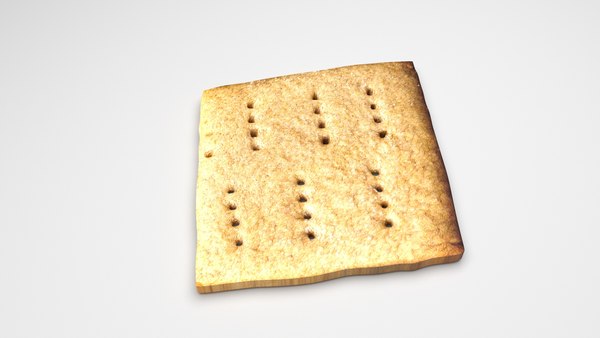 Graham Cracker 3D model - TurboSquid 1891703
