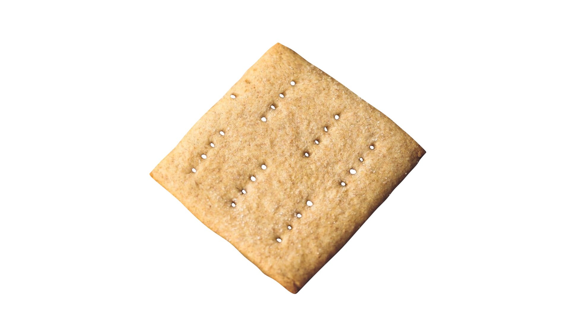Graham Cracker 3D Model - TurboSquid 1891703