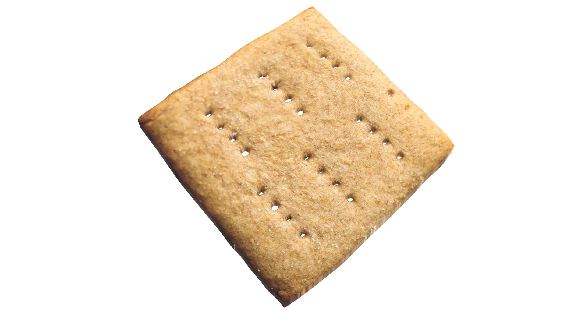 Graham Cracker 3D Model - TurboSquid 1891703