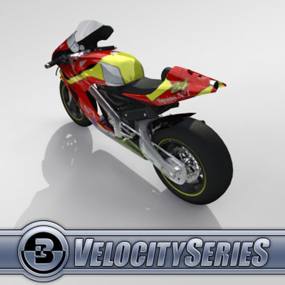2006 honda moto gp 3d model
