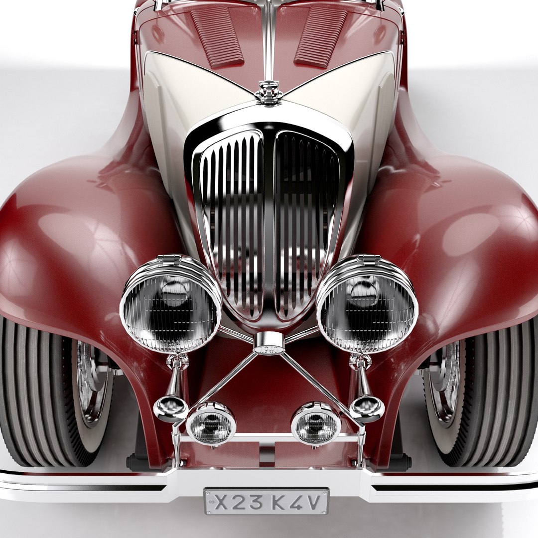 3D Classic Old Car - TurboSquid 1998323