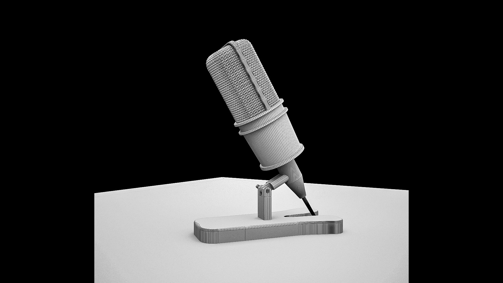 Late Night Desk 3d Max