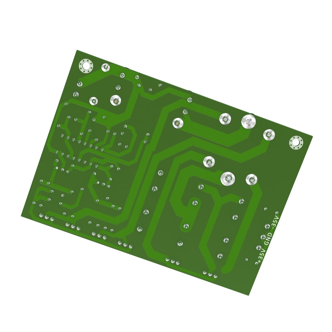 3d Circuit Board Model