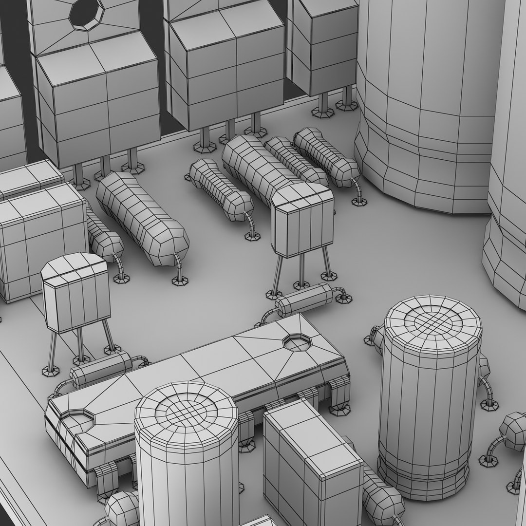 3d Circuit Board Model
